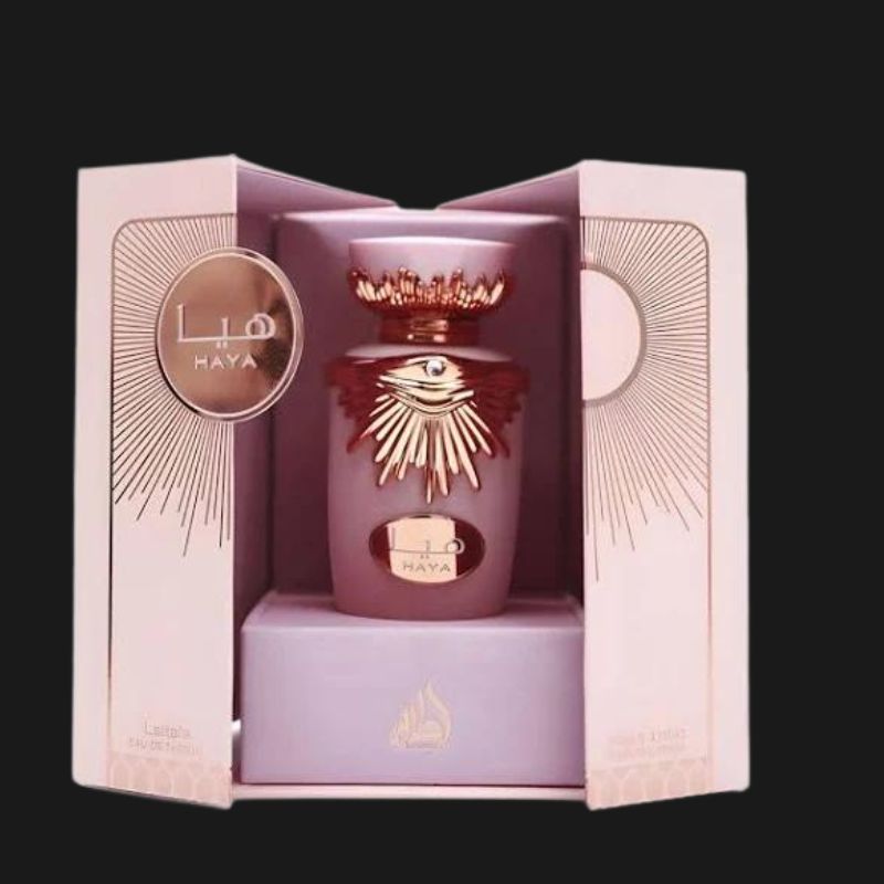 Lattafa Haya Eau De Parfum 100ml - Luxuosa Fragrancia Feminina – Gold ...